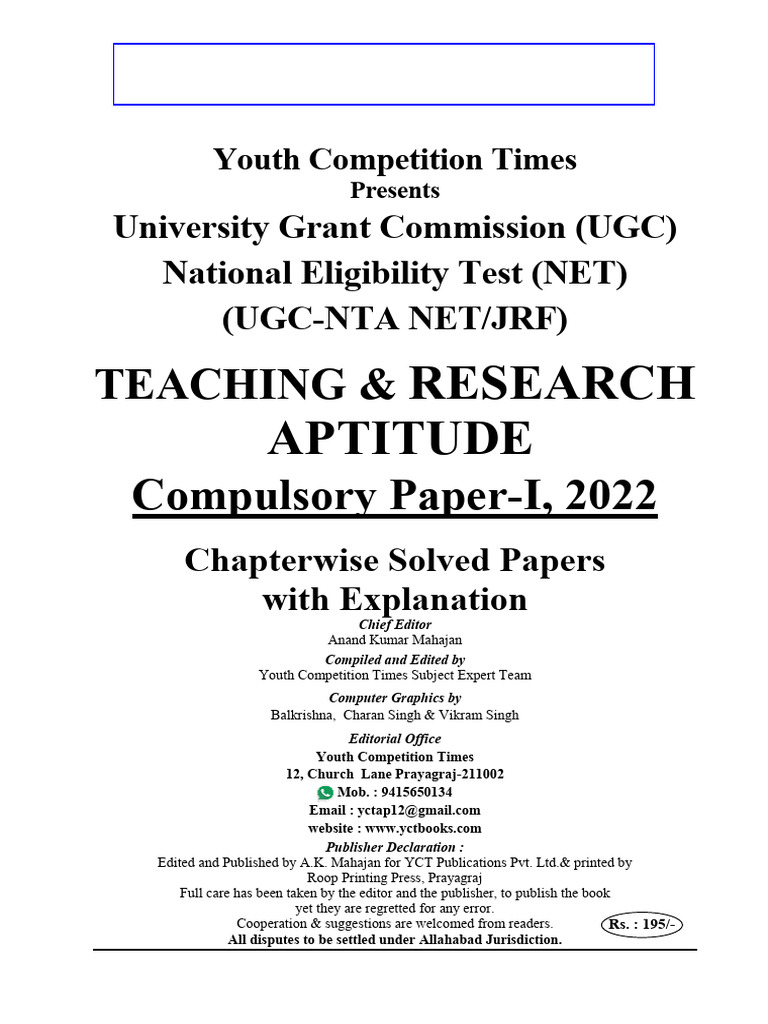 Ugc Net Paper 1 Solved (Eng) | PDF | Random Access Memory | Read Only ...