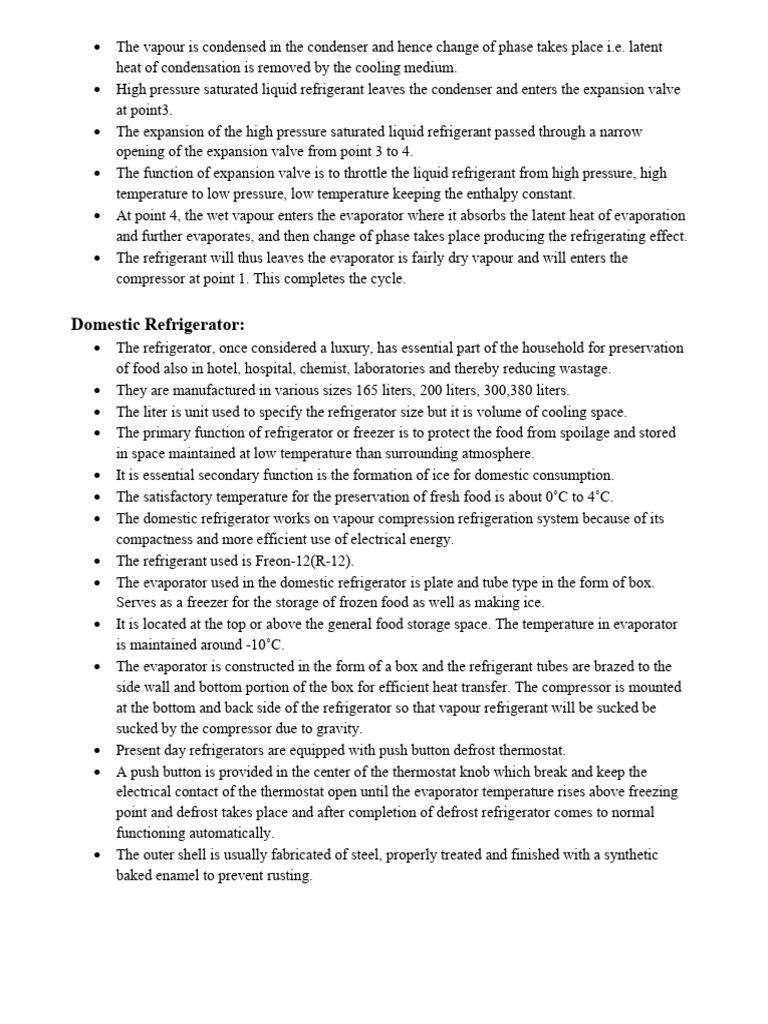 Refrigeration Basic3 | PDF | Refrigerator | Refrigeration