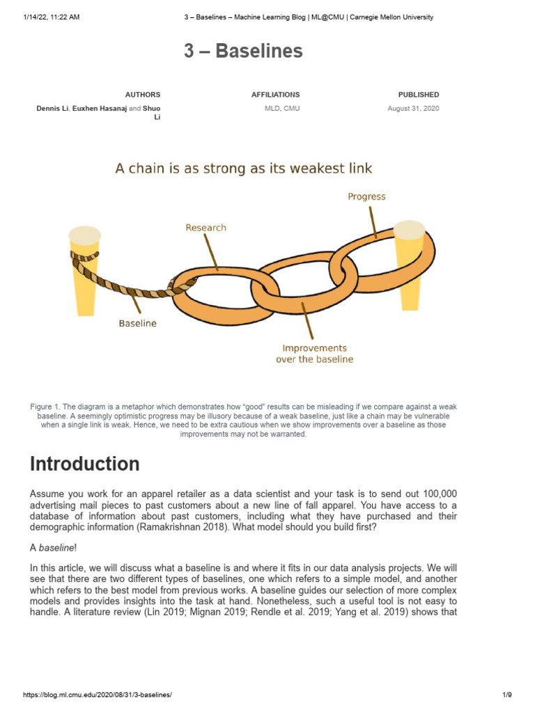 3 - Baselines - Machine Learning Blog - ML@CMU - Carnegie Mellon ...