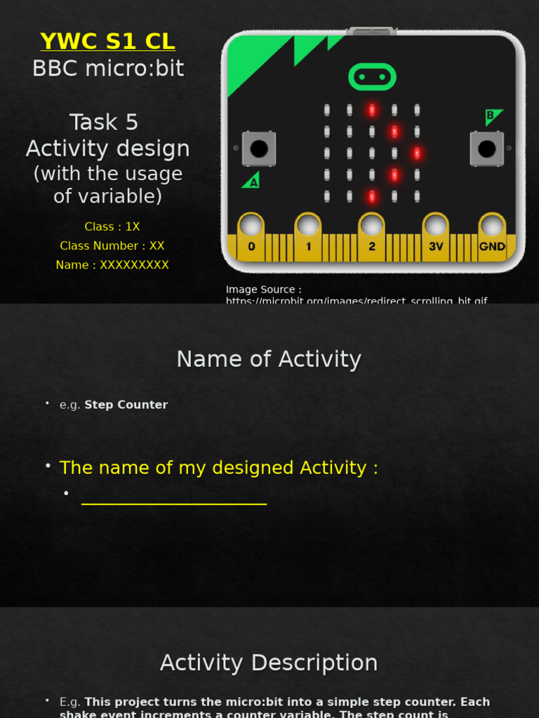 Micro:bit Activity Design Guide | PDF