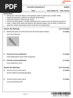 Ados 2 Module 3 Cheat Sheet | PDF | Toys | Conversation