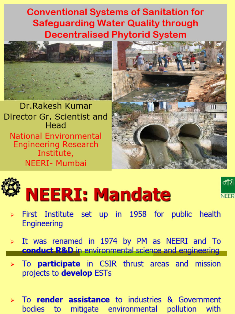 DR - Rakesh - National Environmental Engineering Research Institute ...