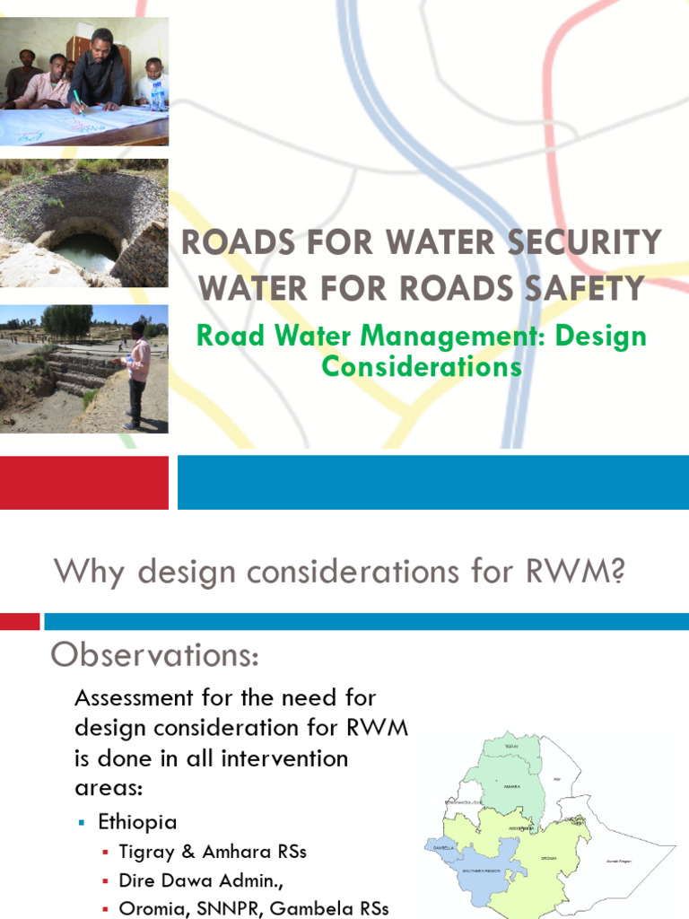 Road Water Management Design Considerations | PDF | Flood | Wetland