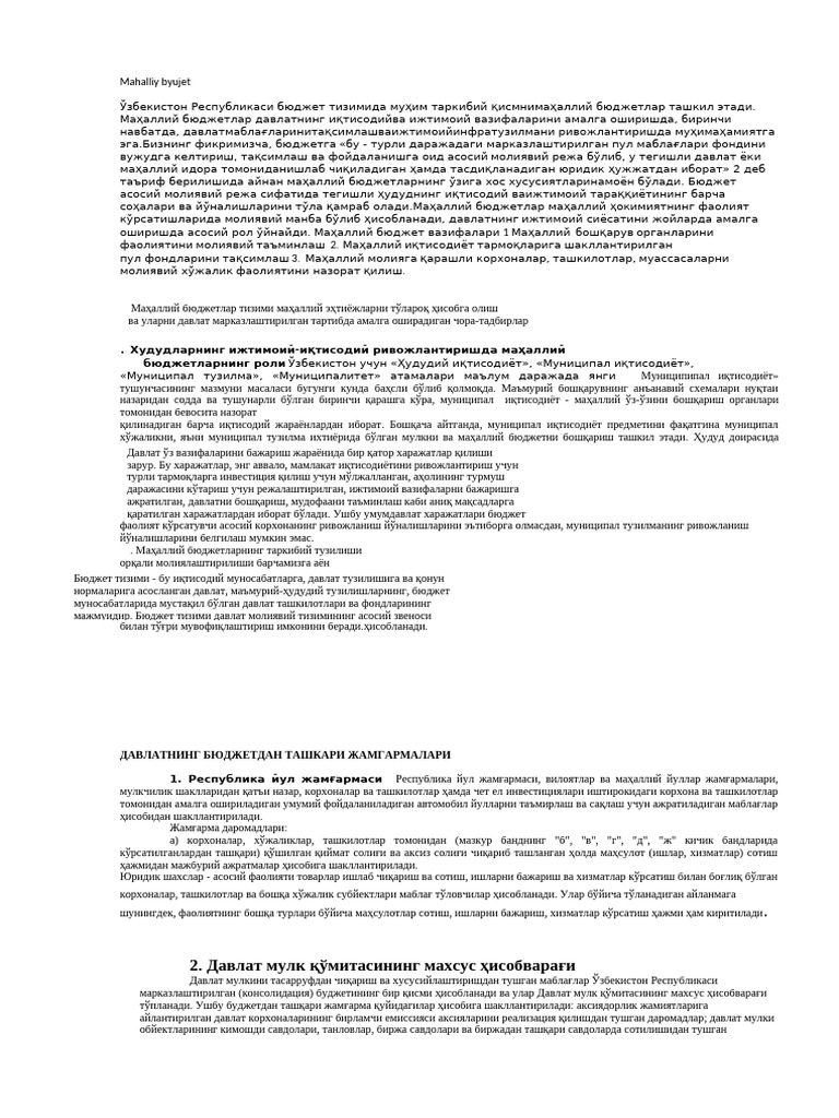 Moliya | PDF