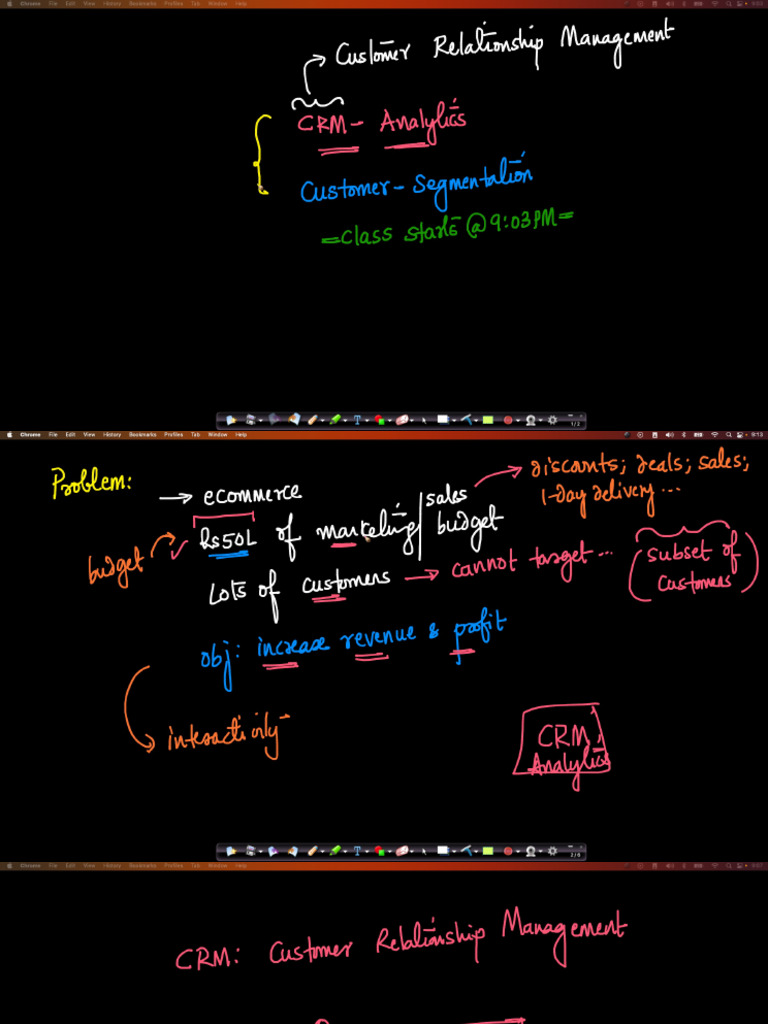 CRm RFM explaination | PDF