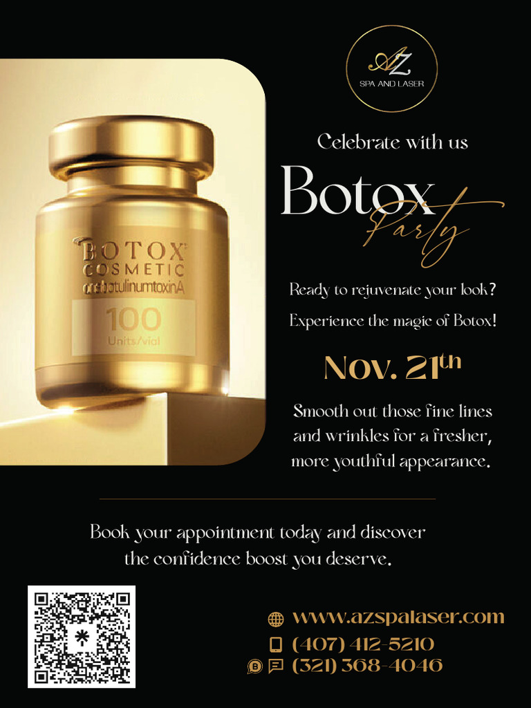 A4 Printable Botox Event | PDF