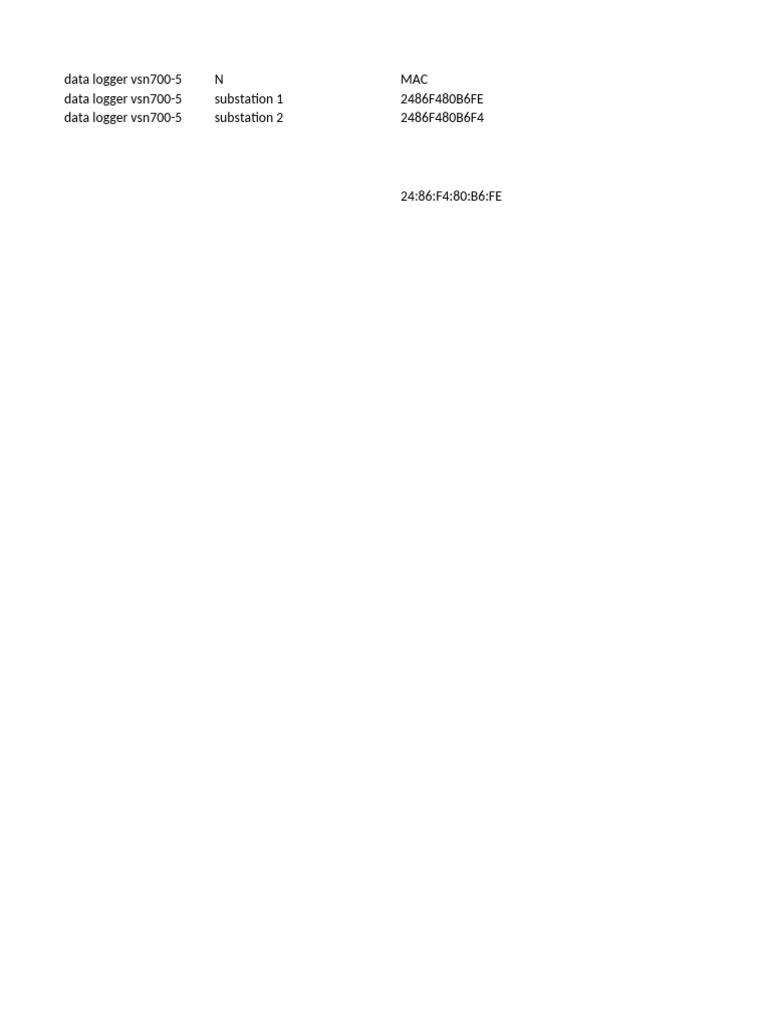 VSN 700 IP ADRESS | PDF