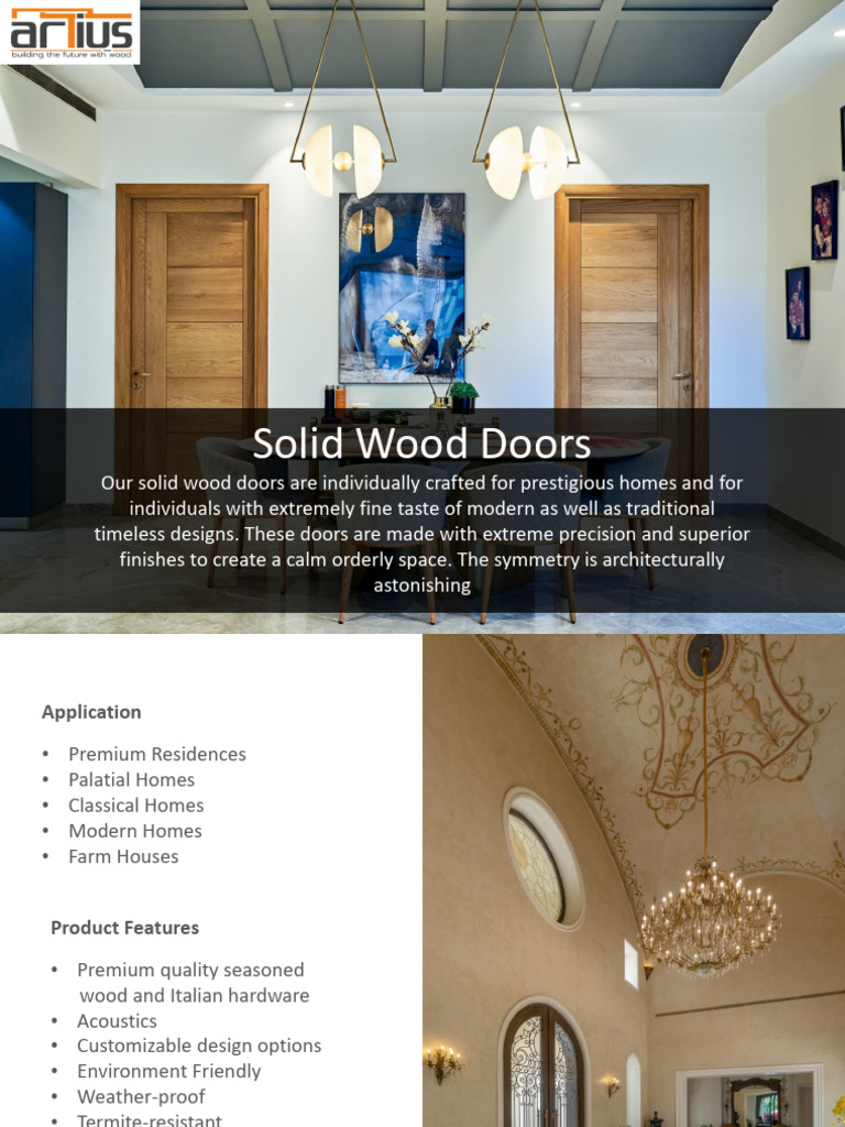 Solid Wood Doors-1 | PDF