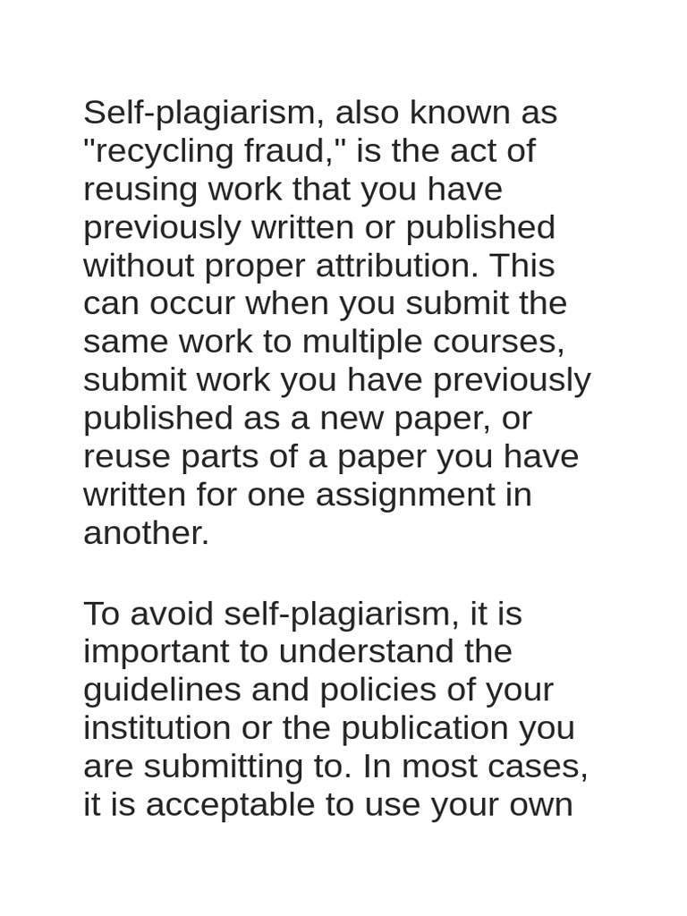 Self-Plagiarism 230214 000304 | PDF