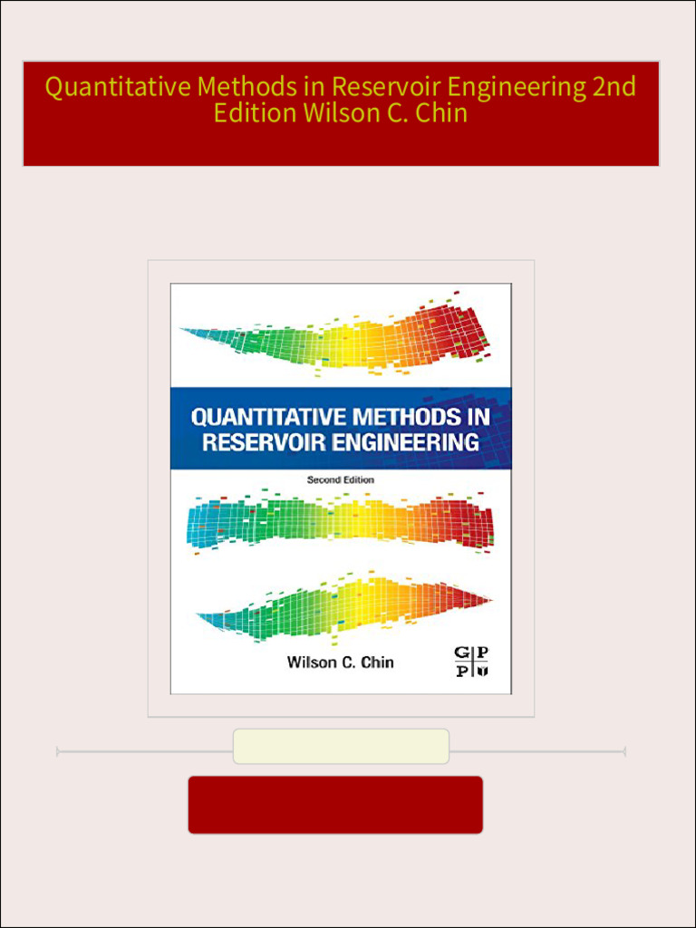 Download Quantitative Methods in Reservoir Engineering 2nd Edition ... Download Quantitative Methods in Reservoir Engineering 2nd Edition ...