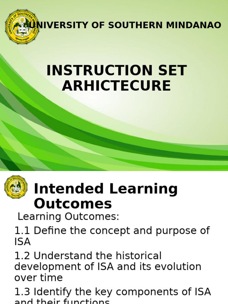Instruction Set Architecture | PDF | Random Access Memory | Multi Core ...