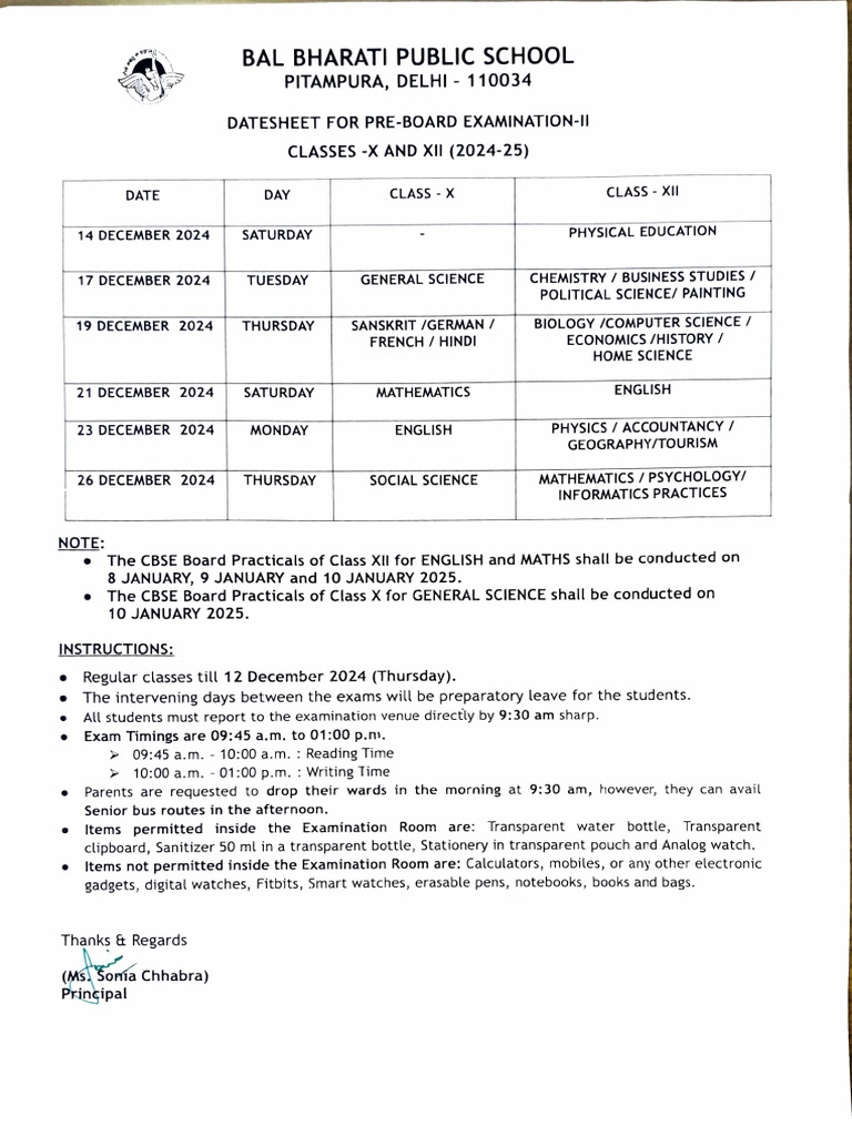 PRE BOARD 2 | PDF | Science