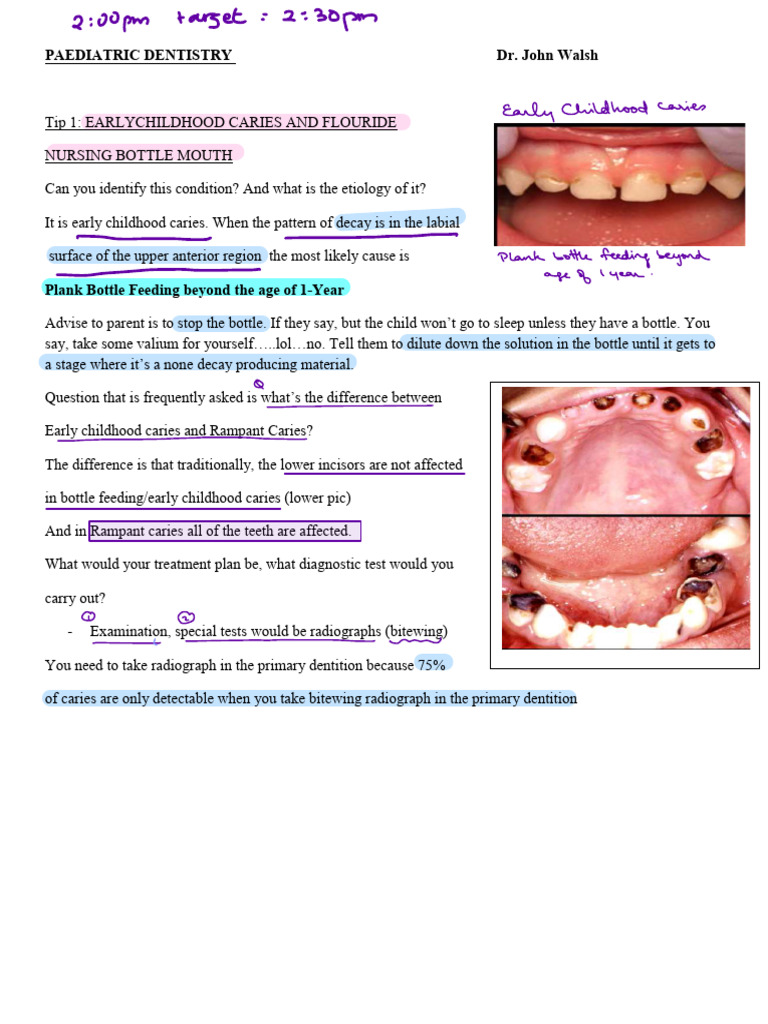 2.PEDO | PDF | Dentistry | Dentistry Branches