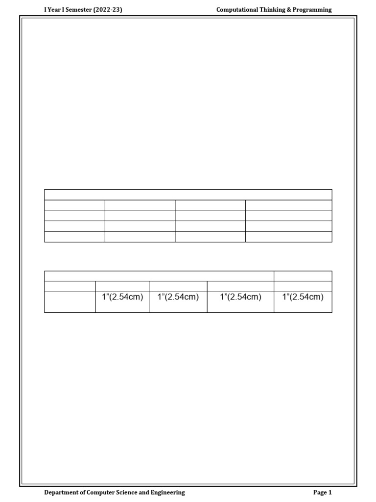 Ctp Project Format | PDF