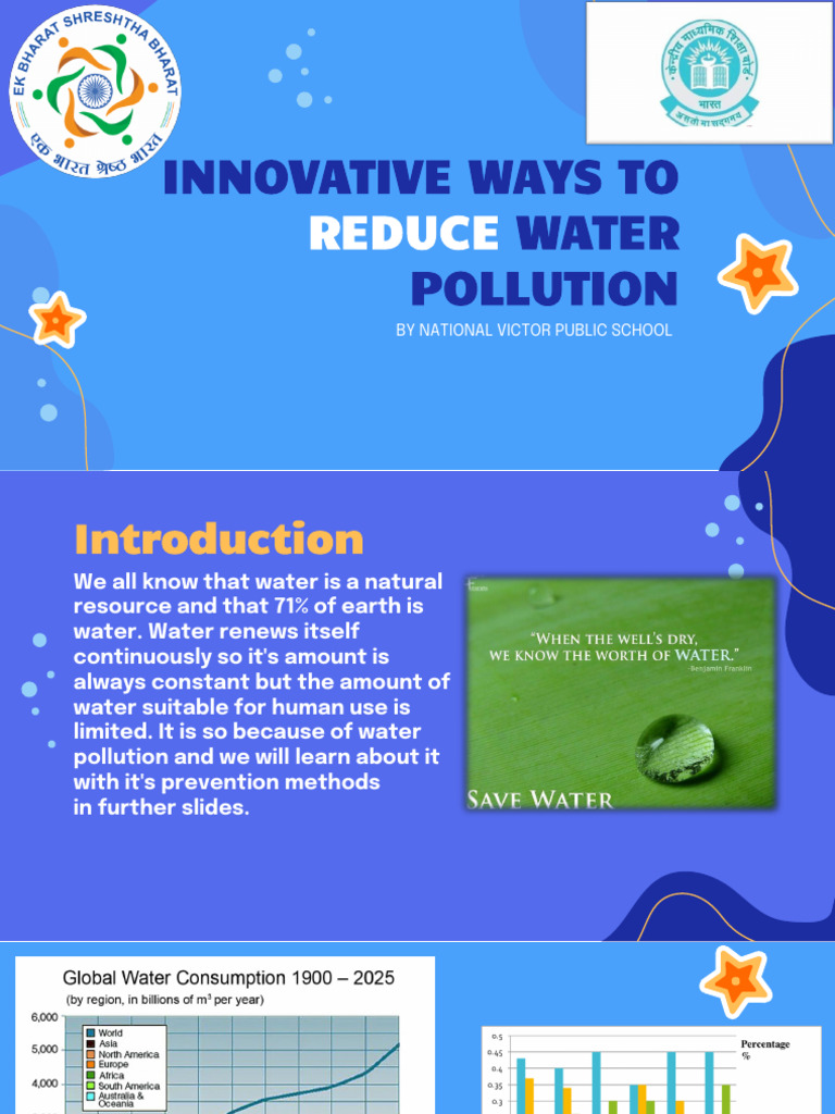 Ocean Plastics Pollution by Slidesgo | PDF | Water Pollution | Water