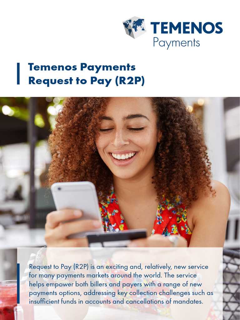 Temenos R2P Payment Solutions Overview | PDF | Payments | Banks