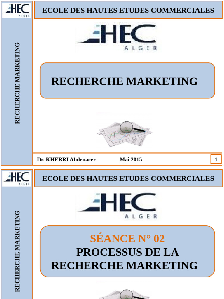 Seance 2 | PDF | Recherche marketing | Commercialisation