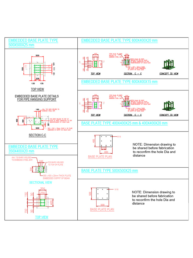 AVK Embedded Plates-Model | PDF