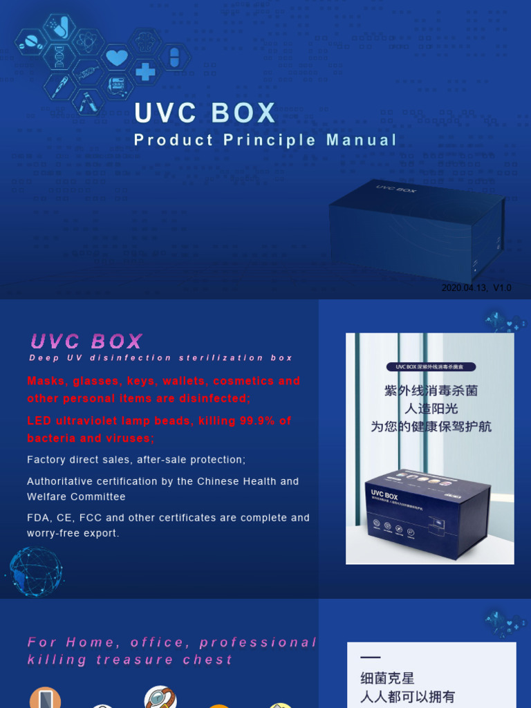UVC Disinfection for Safe Living | PDF | Ultraviolet | Sterilization ...