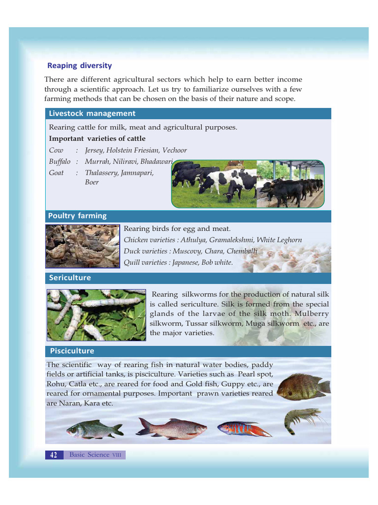 SCERT Kerala State Syllabus 8th Standard Basic Science Textbooks English Medium Part 1-42-47 ...