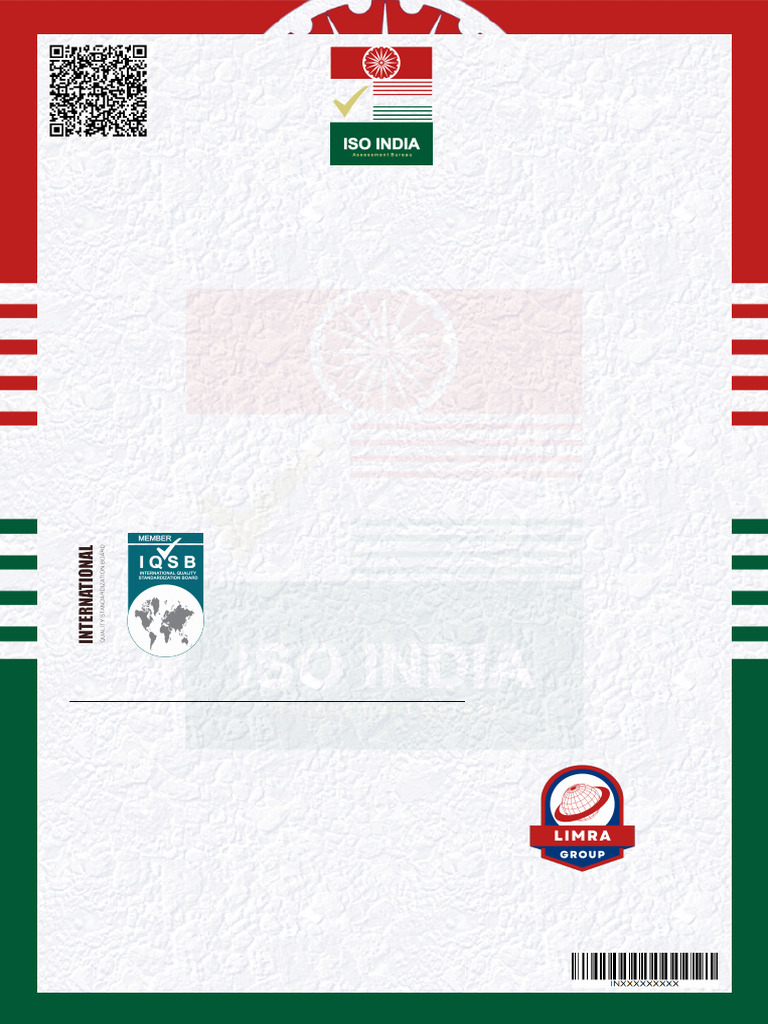 Demo Certificate IN705371939 | PDF