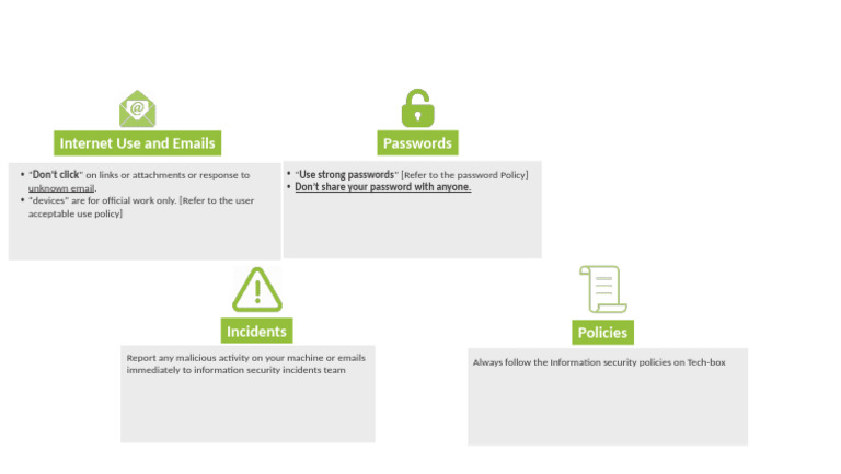 Passwords and Internet Security Guidelines | PDF