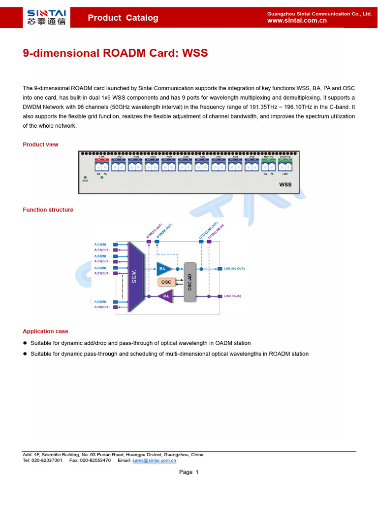 roadm | PDF | Wavelength Division Multiplexing | Multiplexing