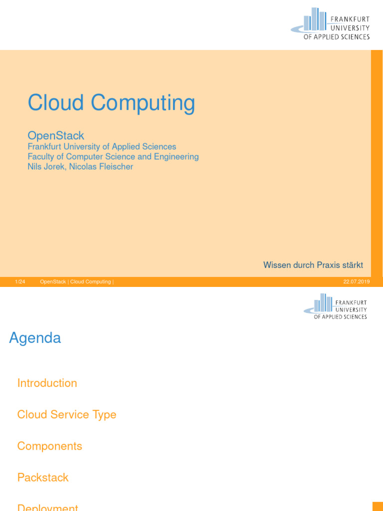 OpenStack Cloud Computing Overview | PDF | Open Stack | Cloud Computing