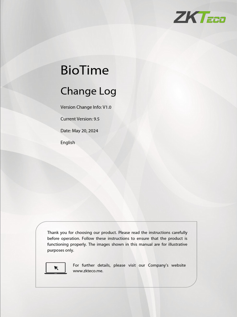 BioTime Changelog - 202405 | PDF | Databases | Password