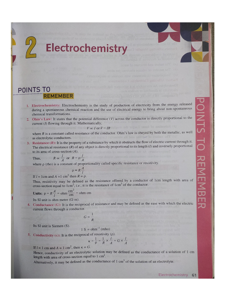 Electrochemistry | PDF