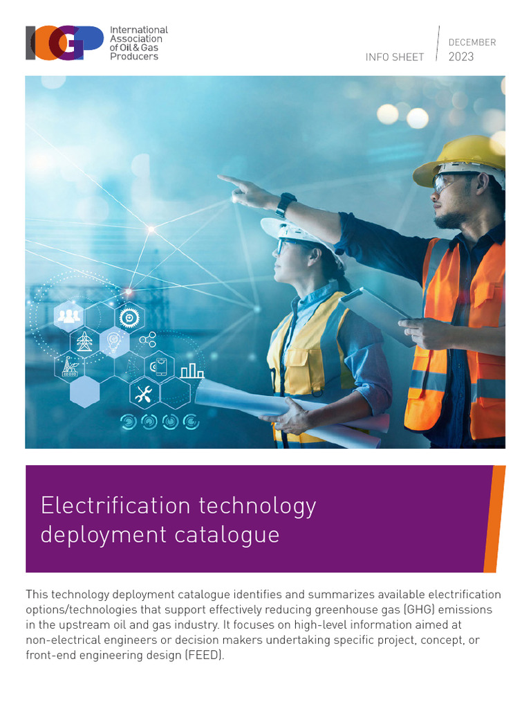 Electrification Technology Deployment Catalogue | PDF | High Voltage Direct Current | Electric ...