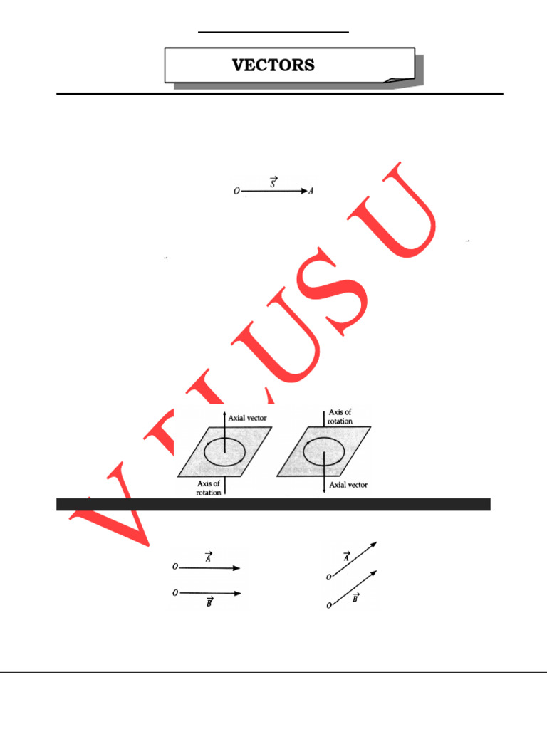 2nd-Chapter-Vector and Motion in a Straight Line | PDF | Euclidean ...