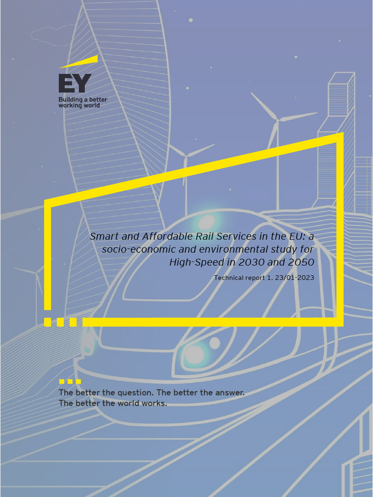 HSR Technical Report 1 Final 220123 v1 Update | PDF | High Speed Rail ...