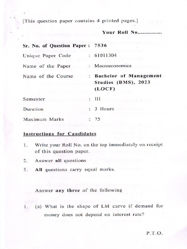 2024 Macroeconomics | PDF