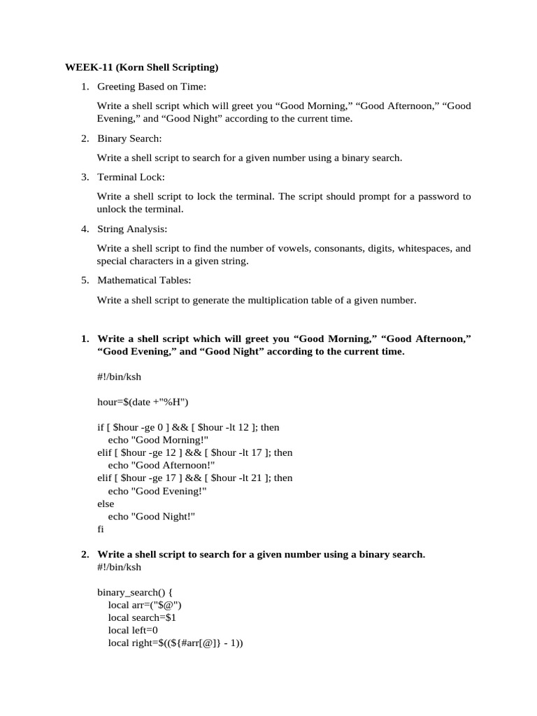 Week11 USP Lab Tasks | PDF | Computer Programming