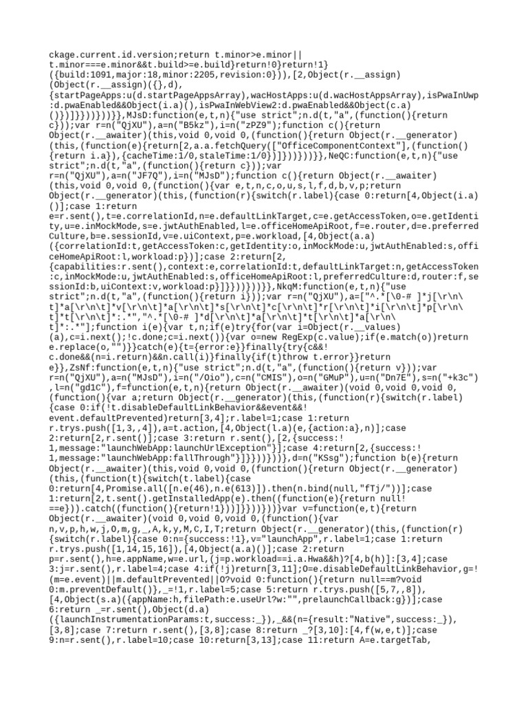 JavaScript App Launching Functions | PDF