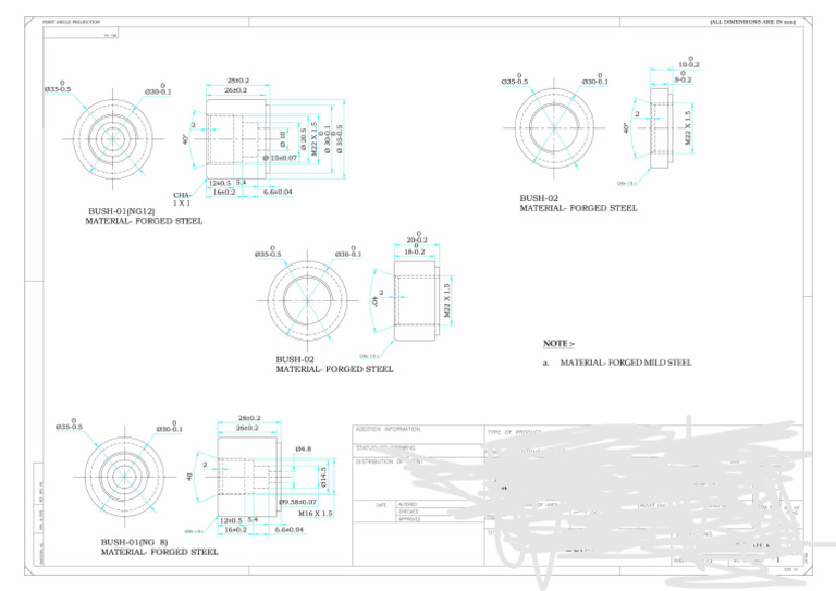 BUSH DRAWING AIR TANK-Model-4-1 | PDF