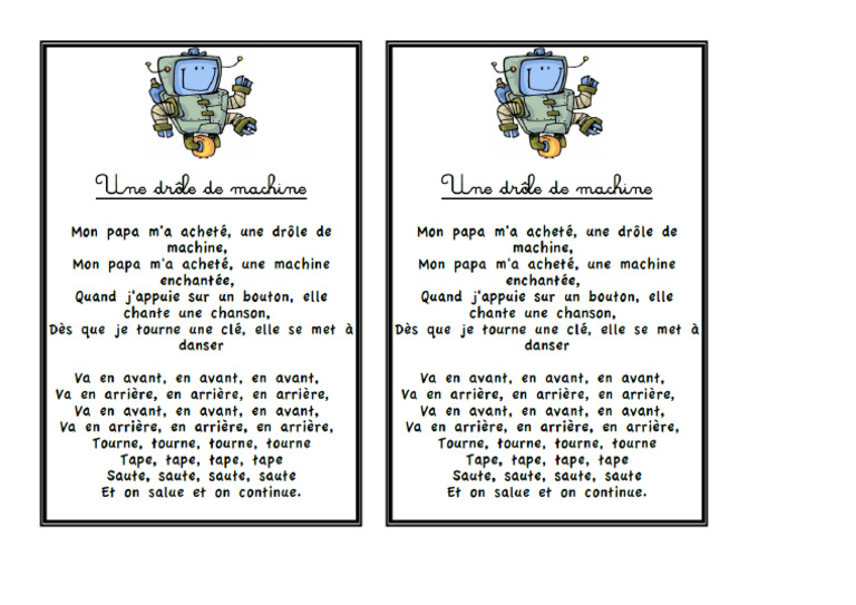 Une Drole de Machine | PDF