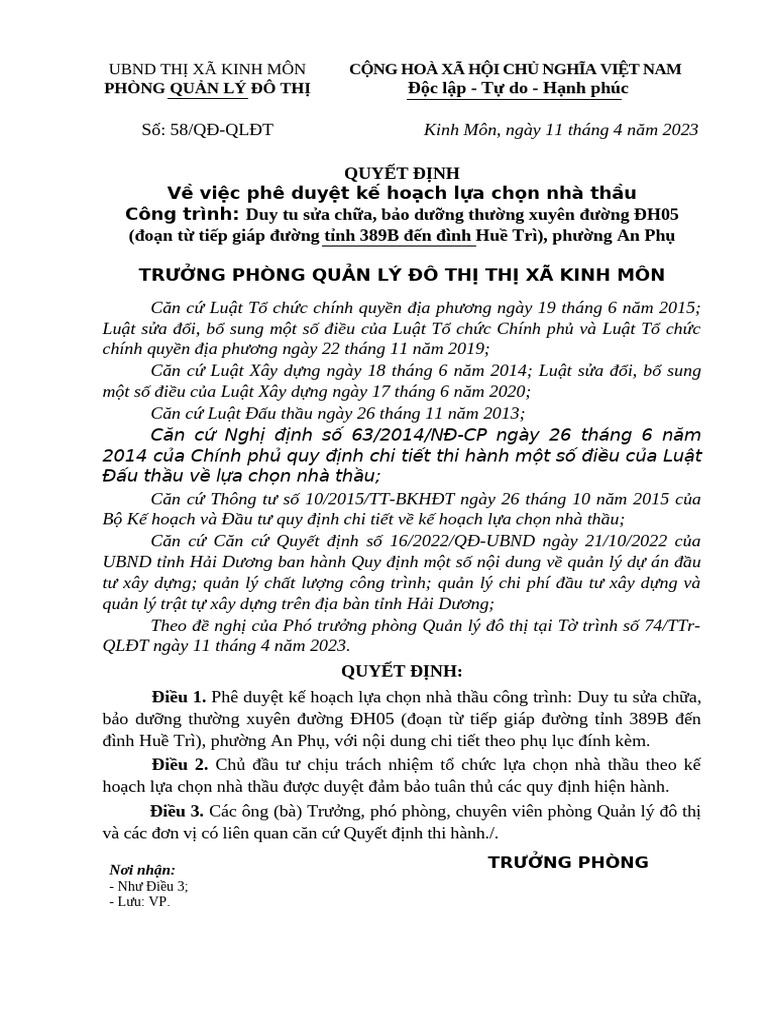 7. QUYET DINH KHDT TN | PDF