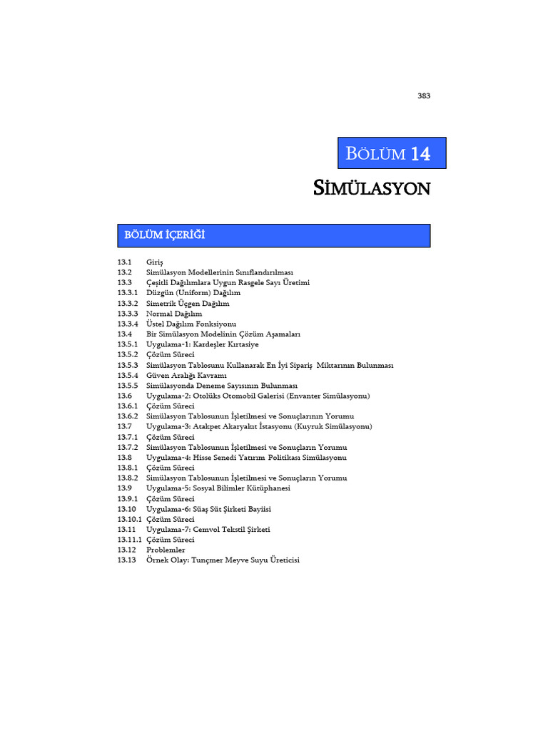 Simulation Chapter | PDF