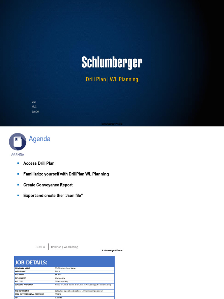 DrillPlan Exercise | PDF