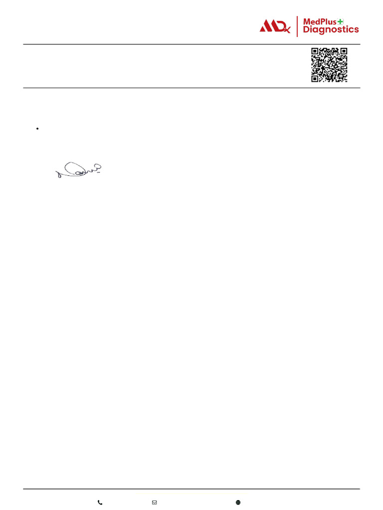 Medplus Test Result | PDF