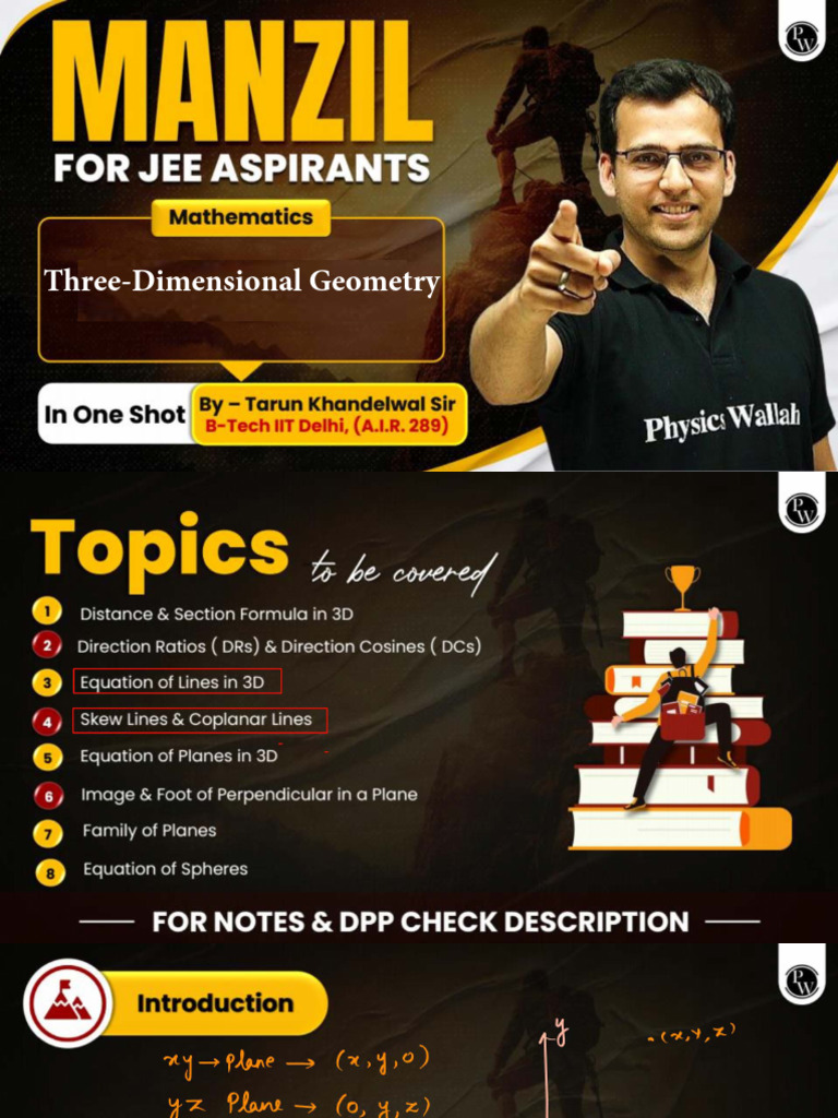 Understanding Three Dimensional Geometry Pdf
