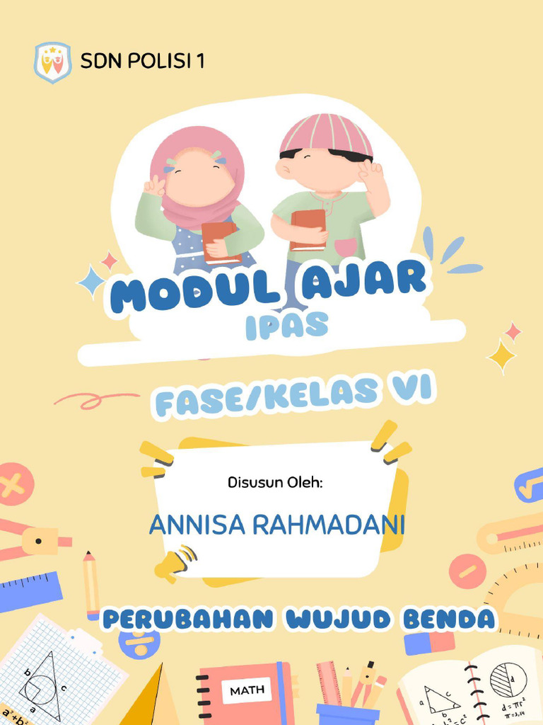 Fix Modul Ajar Ipas Perubahan Wujud Zat Berdiferensiasi | PDF