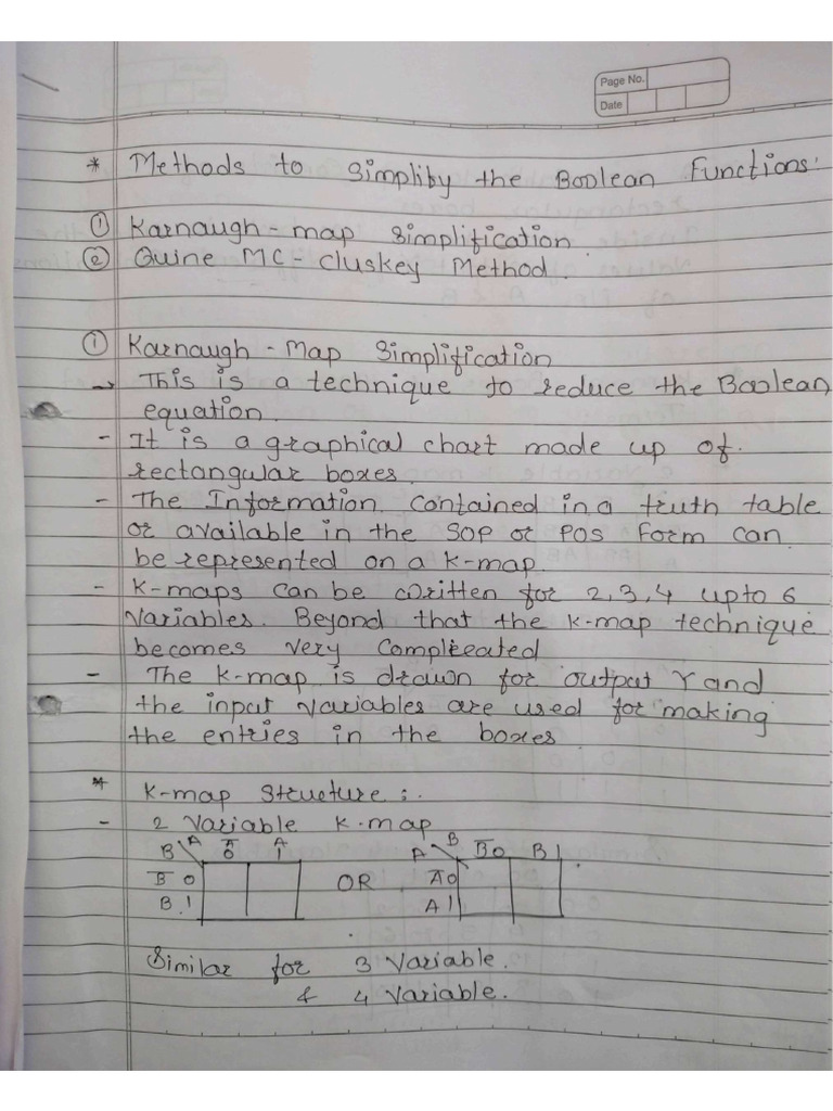 Notes Unit 1 | PDF
