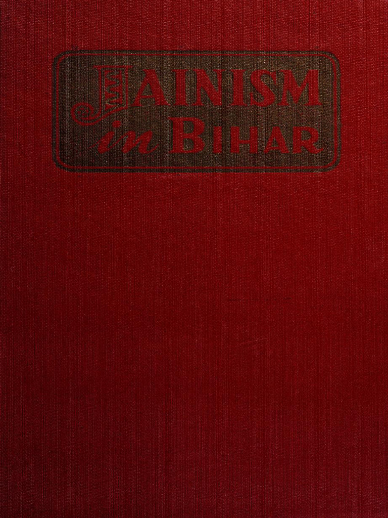 Jainism in Bihar - PC Roy Chaudhary | PDF | Karma | Indian Philosophy