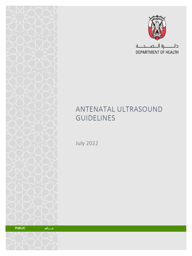 Antenatal Ultrasound Guidelines 2022 | PDF | Pregnancy | Fetus