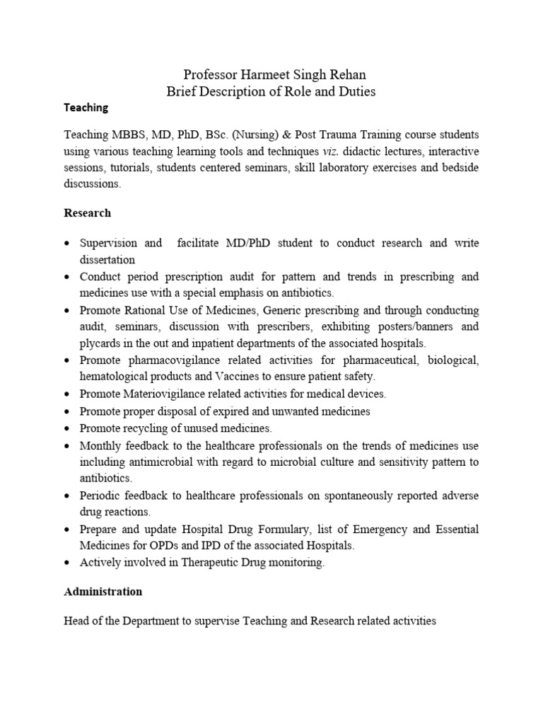 Dr. HS Rehan | PDF | Pharmacovigilance | Doctor Of Medicine