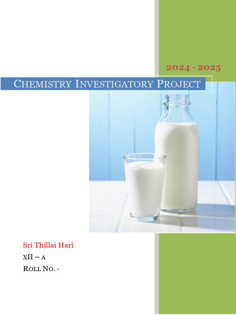 Chem Project Pro | PDF | Chemistry