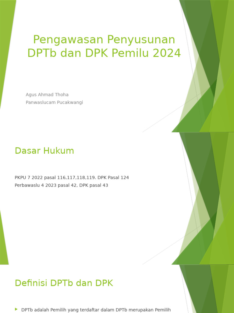 Materi Rakor PKD DPTb Dan DPK 2023 | PDF